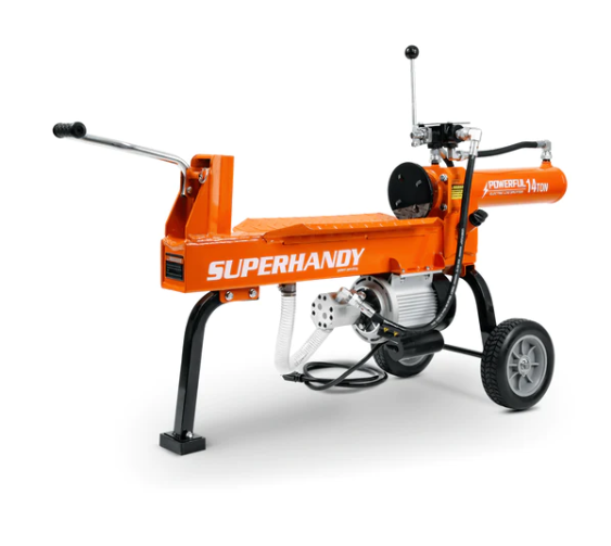 Super Handy GUO084 14 Ton 120V Portable Electric Log Splitter New ...