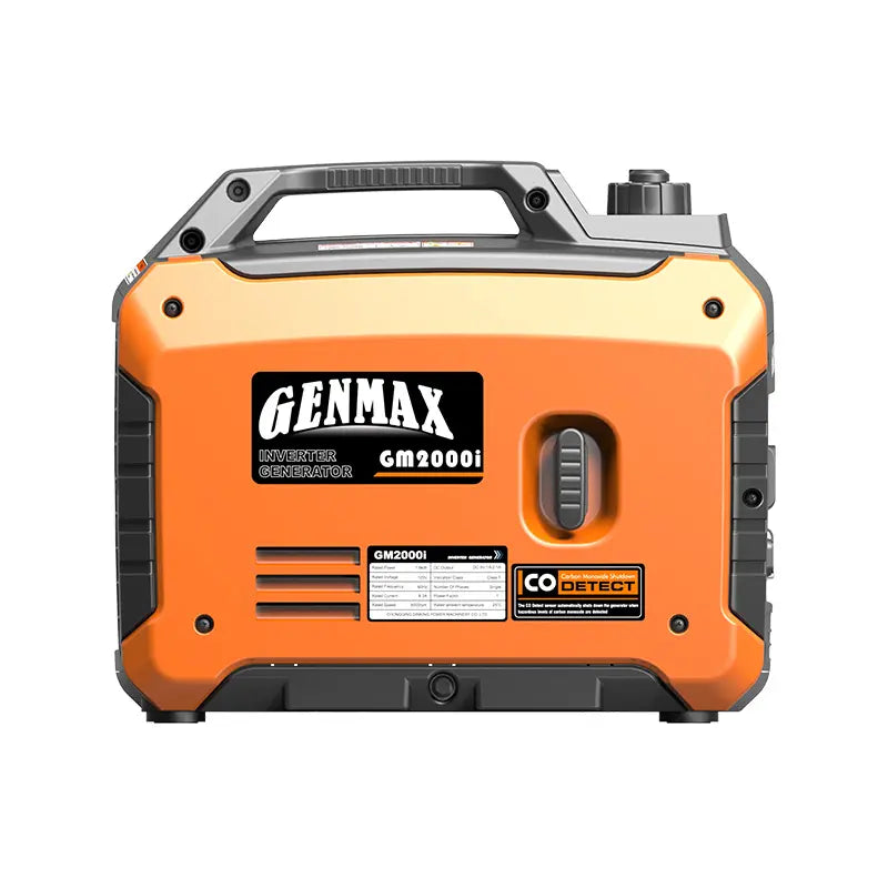 GENMAX GM2000i 20 Amp 1600W/2000W Recoil Start Gas Inverter Generator ...