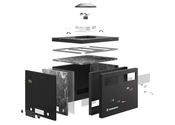 Zombiebox XLARGE Portable Generator Enclosure Package Deal New ...