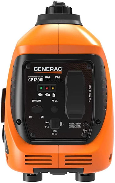 Generac GP1200i 7671 1000w/1200w Gas Inverter Generator New – FactoryPure