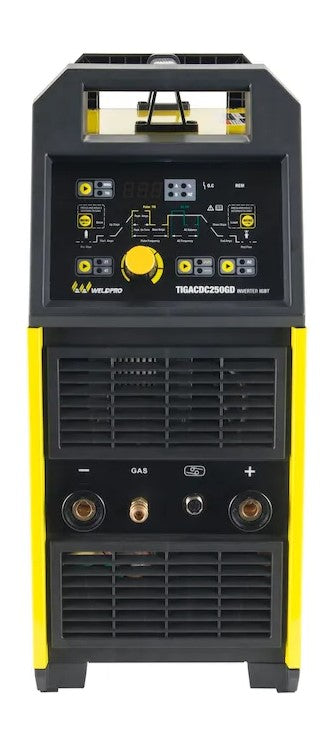 Weldpro TIGACDC250GD AC/DC Welder with CK26 Gas Cooled Torch L12004-1 ...