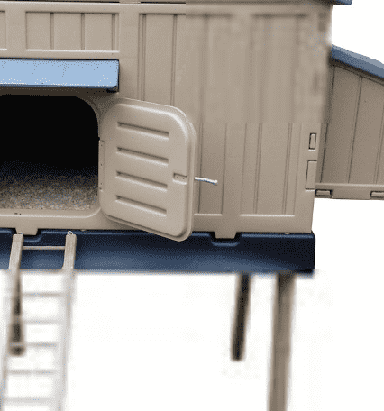 Snap Lock Formex Large Plastic Chicken Coop Up to 8 Chickens New ...