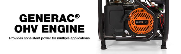 Generac 7718 7500E Generator 7500W/9400W Electric Start Gas Manufactur ...