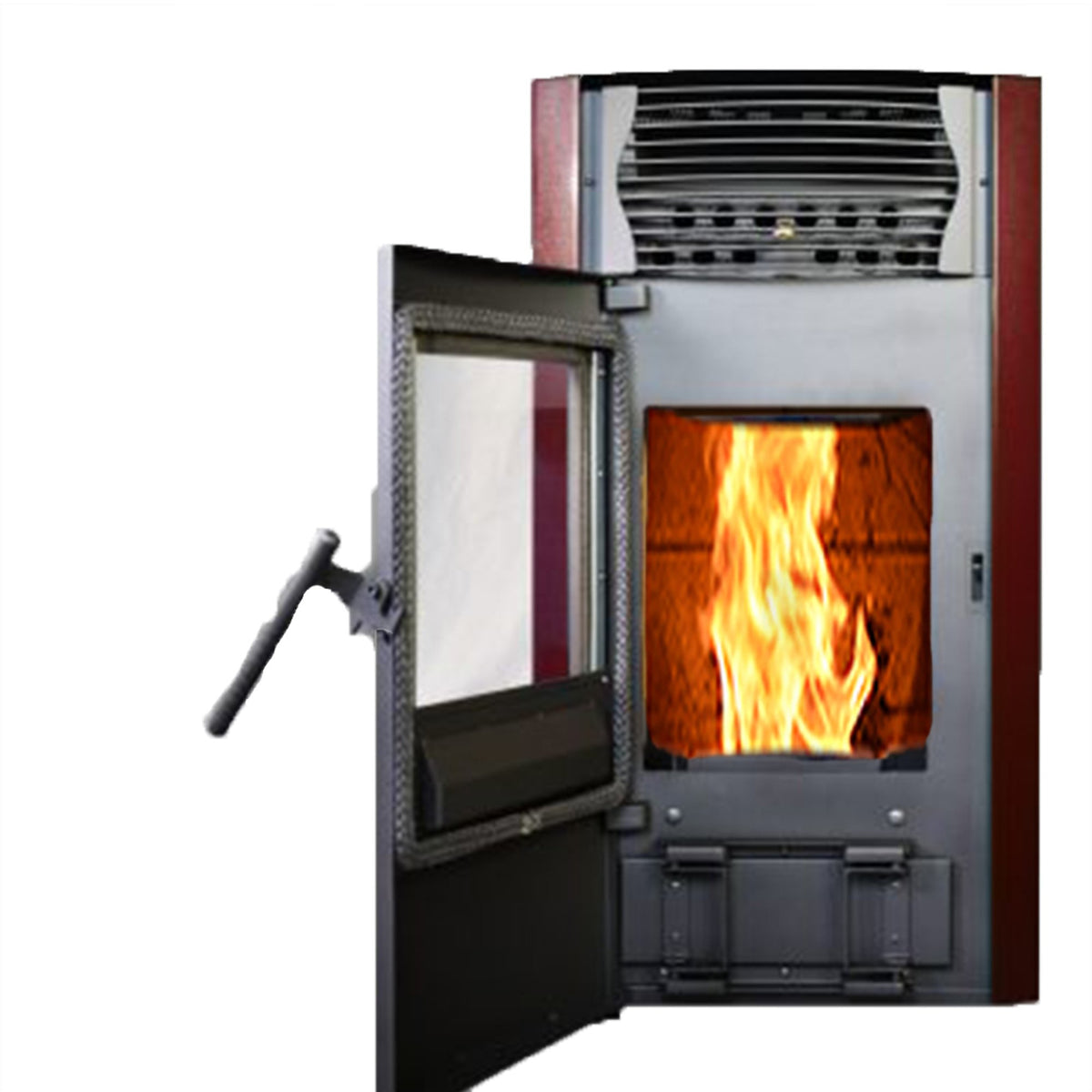 ComfortBilt HP50 2,200 sq. ft. Pellet Stove Auto Ignition 47 lb Hopper ...