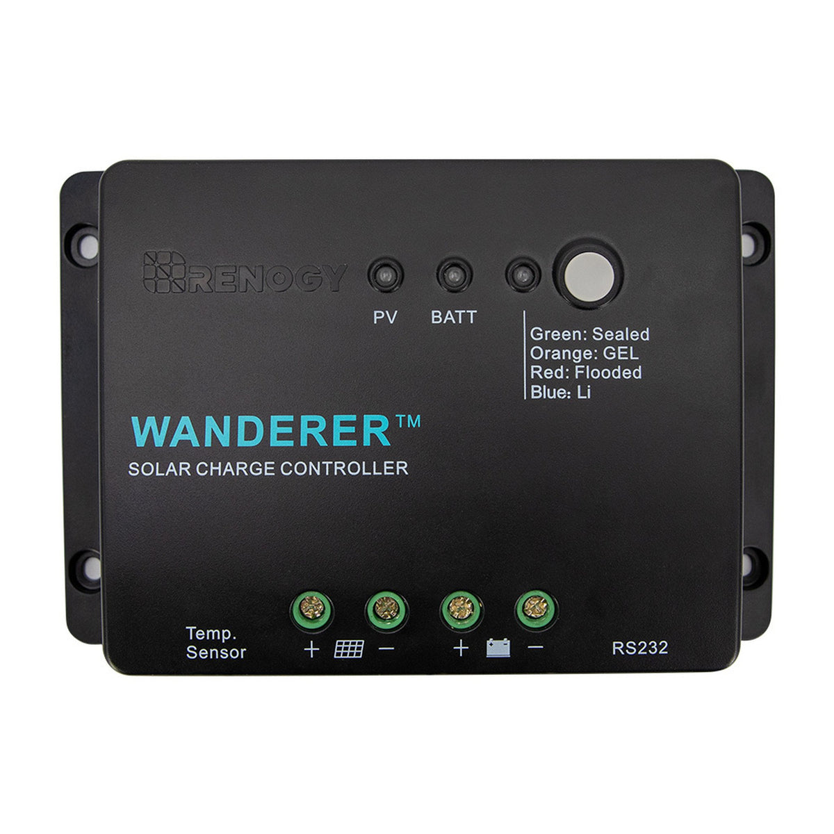 Renogy RNG-KIT-STARTER200D-WND30-US 200 Watt 12 Volt Solar Starter Kit ...