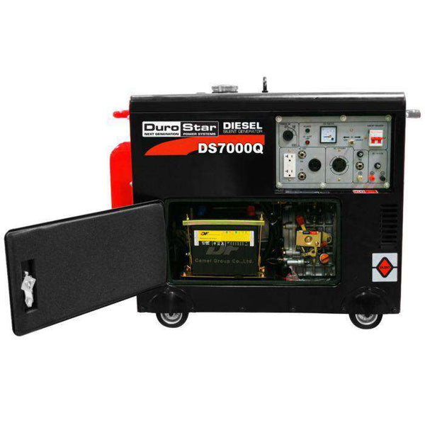 DuroStar DS7000Q 5500W/6500W Diesel Remote Start Generator New ...