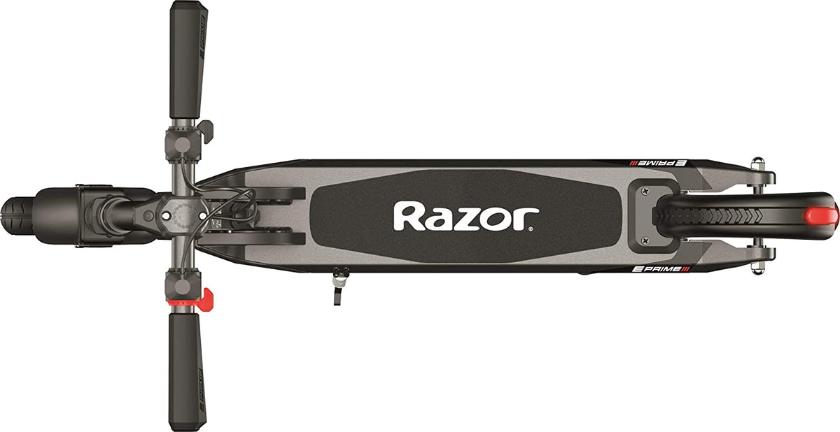 Razor E Prime III Up to 15 Mile Range 8" Tires Electric Scooter Foldab ...