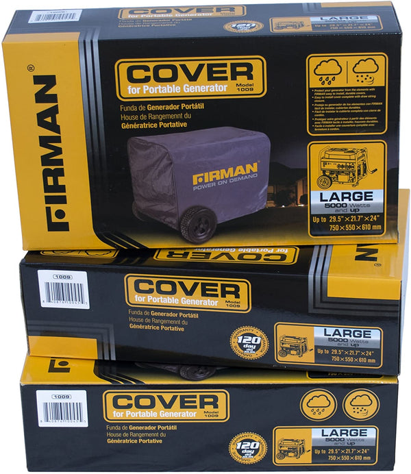 Firman 1009 Cover For Portable Generators Over 5500W New – FactoryPure