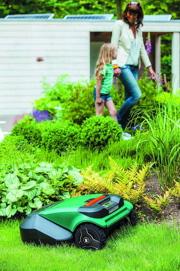 Robomow RS630 3/4 Acre Dual Blades Alexa Ready 22" Cut Large Yard Robo ...