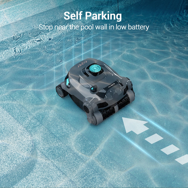 Aiper Elite Pro Wall Climbing Cordless Robotic Pool Cleaner Gray New ...