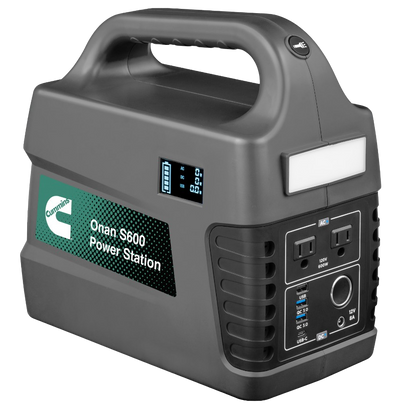 Cummins Onan A067W049 PS600 600W/1200W 592Wh Portable Power Station Ne – FactoryPure