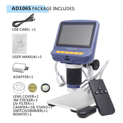 Andonstar AD106S 4.3 Inch Display HD Digital Microscope New – FactoryPure