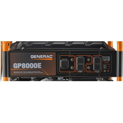 Generac GP8000E 8000W/10000W Gas Generator Manufacturer Refurbished ...