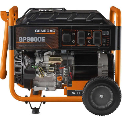Generac GP8000E 8000W/10000W Gas Generator Manufacturer Refurbished ...
