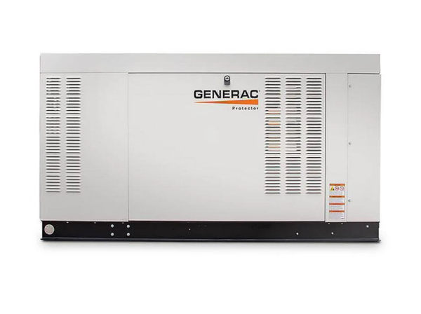Generac Protector RG04845ANAC 48kW Liquid Cooled 1 Phase 120/240V Stan ...