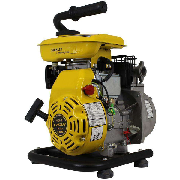 Stanley ST1WP-CA Water Pump 3 HP 1" Suction Non-Submersible Displaceme ...