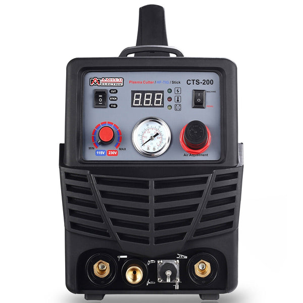 Amico Electric CTS-200B 110V/230V 50 Amp HF-TIG Plasma Stick Welder Ne ...